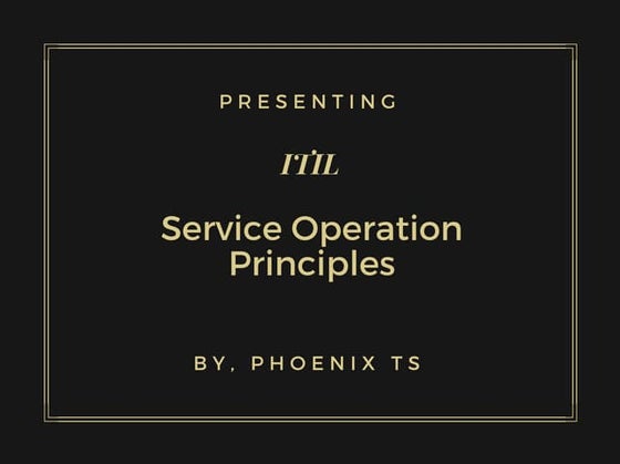 Itil foundation cheatsheet italian | PDF