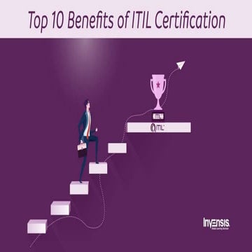 Top 10 ITIL Certification Benefits | PPTX | Business | Business and Finance
