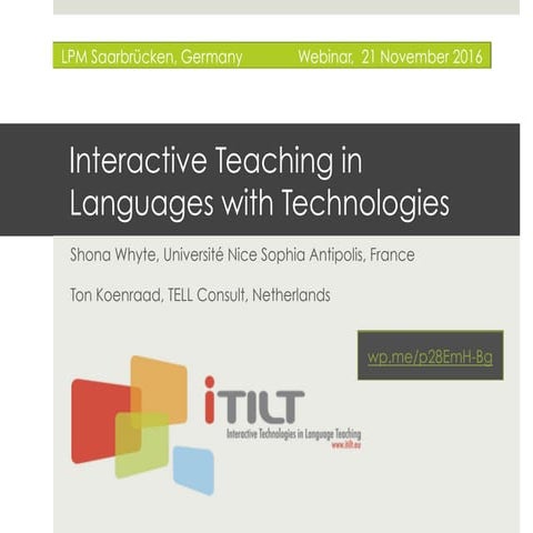 ITILT 2: LPM webinar | PDF