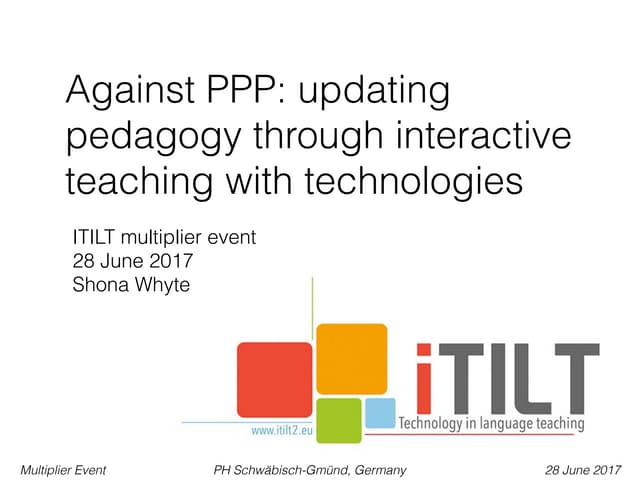 The ppp teaching method (power point) | PPTX