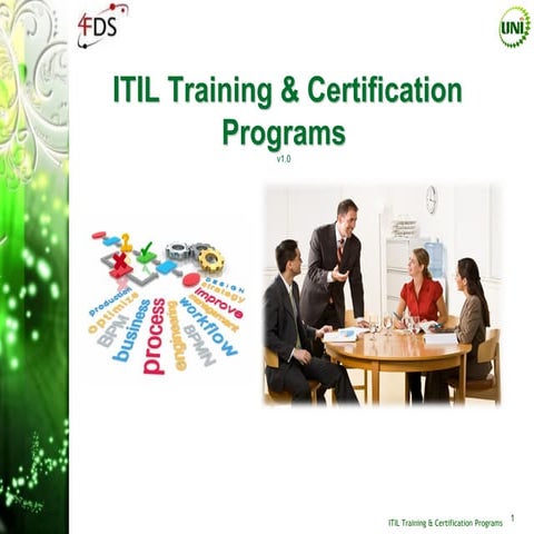 Itil Training & Certification | PPT