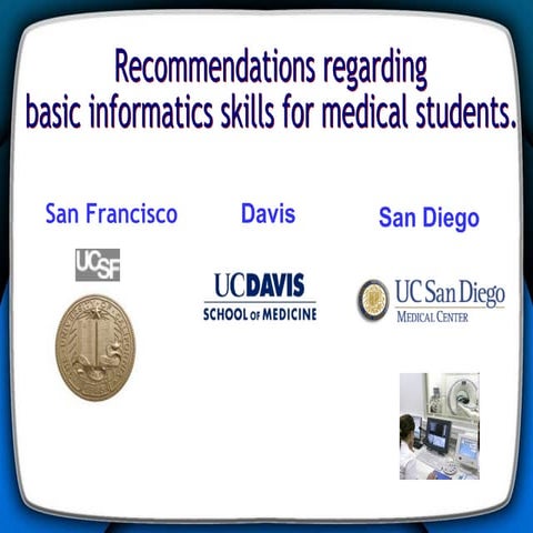 I .T skills in Doctors | PPT