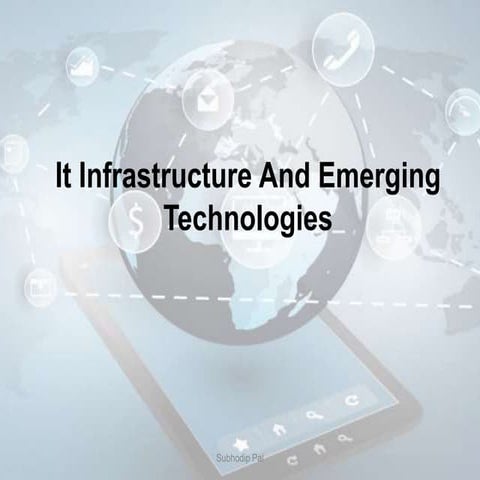 It infrastructure and emerging technologies | PDF | Cloud Computing | Internet