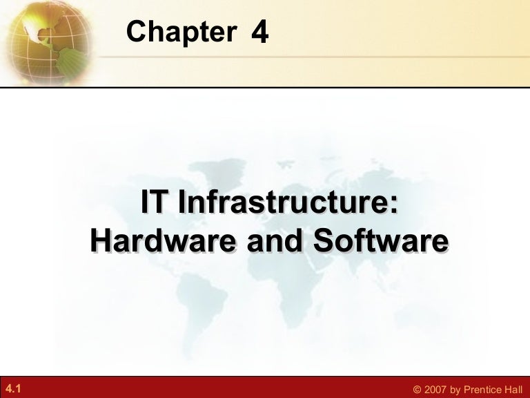 It Infrastructure Hardware And Software