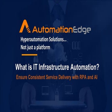 Automate to Elevate: Revolutionizing IT Infrastructure with Automation ...
