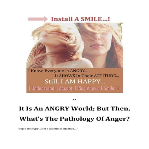 It Is An Angry World | PDF