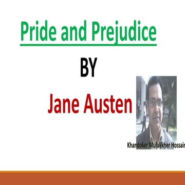 It is a truth universally acknowledged that a single man in possesion ...