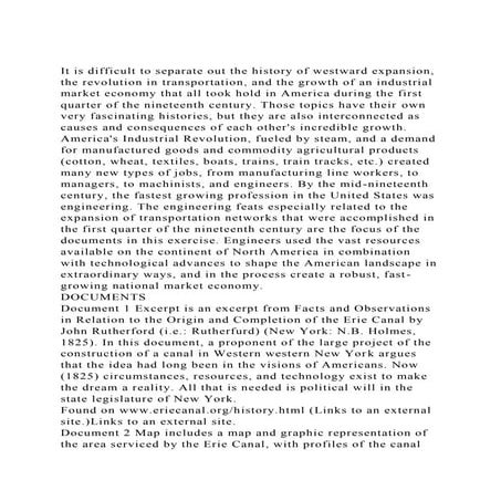 Erie canal webquest[1] | PDF