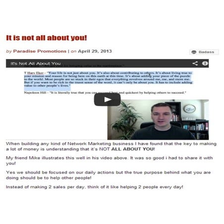 Jim Rohn Motivational Speaker | PDF