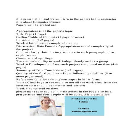 it is presentation and we will tern in the papers to the instructo.docx