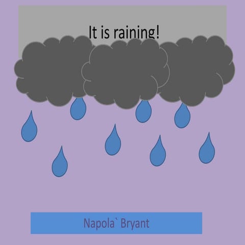 It Is Raining | PPT