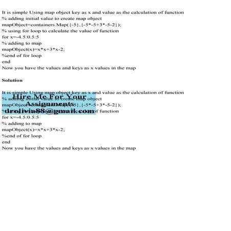 It is simple Using map object key as x and value as the calculation .pdf