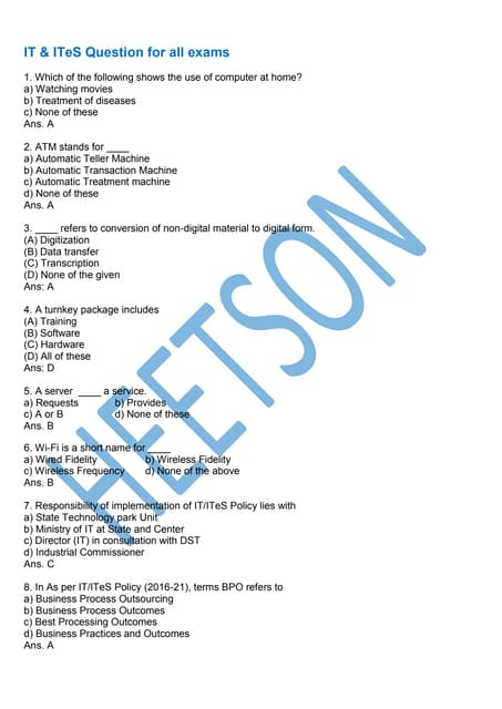 Power Point MCQ Questions and Answers (MS PowerPoint) | PDF