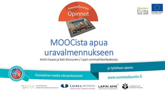 MOOC hyödyntämisnäkökulmat | PPT