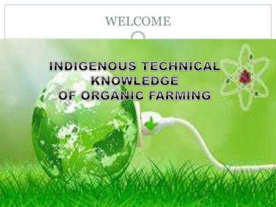 Indigenous Knowledge Systems for Agriculture | PPT