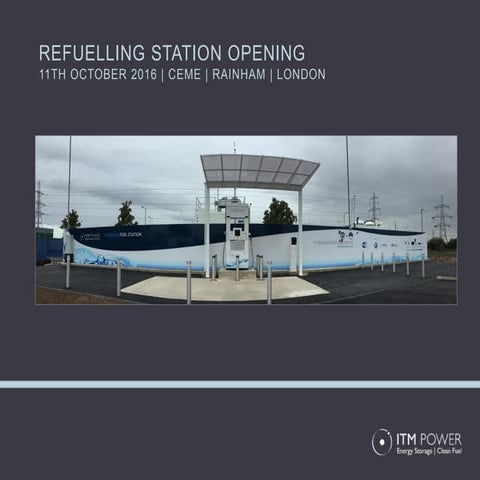 ITM Power: Solar Hydrogen Station | PDF