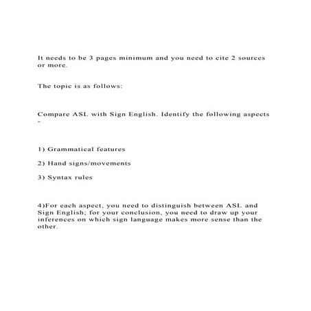 It needs to be 3 pages minimum and you need to cite 2 sources .docx