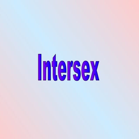 Intersex | PPT
