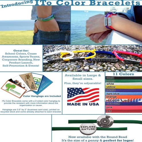 custom awareness bracelets | PDF