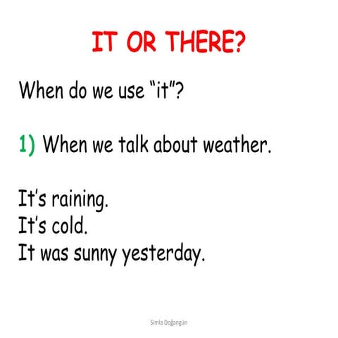 It or there | PPTX