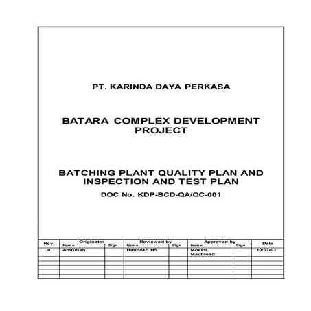 Material approval procedure | PDF