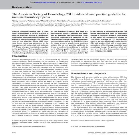 Refractory Idiopathic Thrombocytopenic Purpura | PPTX