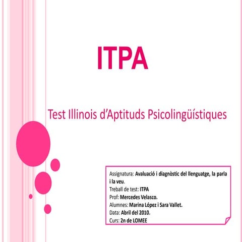 ITPA | PPTX