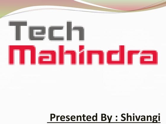 Tech mahindra | PPTX