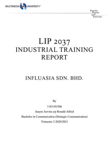 INTERNSHIP REPORT NATASHA NAZIRA | DOCX | Undergraduate Education | College Education