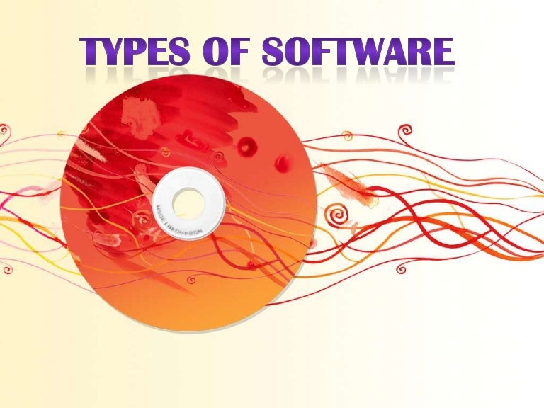 categories of computer software