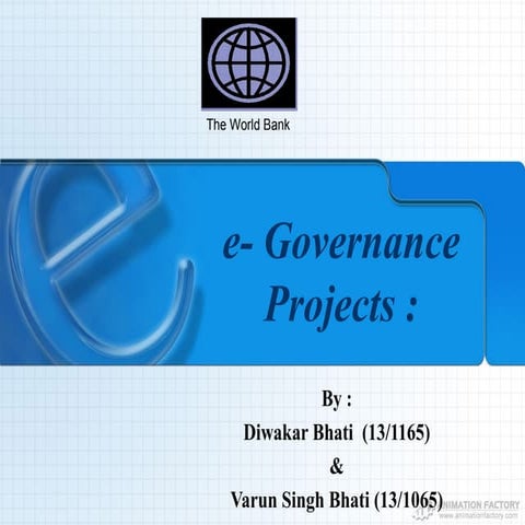 e governance | PPT