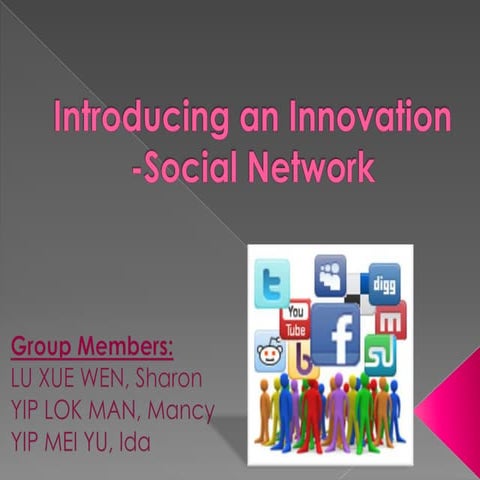 It project social network | PPTX