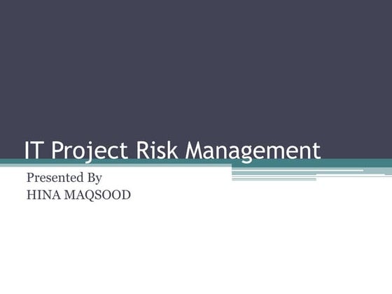 IT Project Management | PPTX