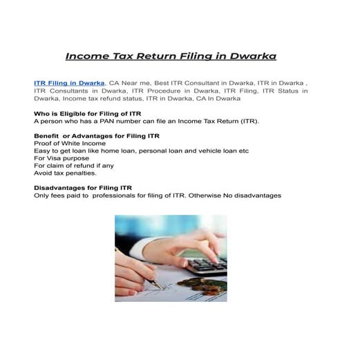 ITR-3 Filing Made Easy: A Step-by-Step Approach | PPTX