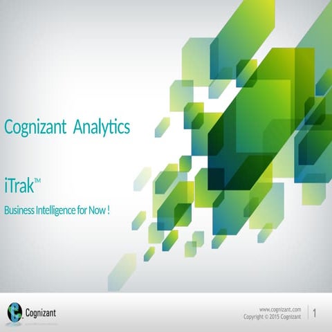 Business Intelligence Tool itrak reporting | PPT