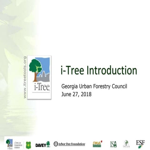 i-Tree Introduction | PPTX