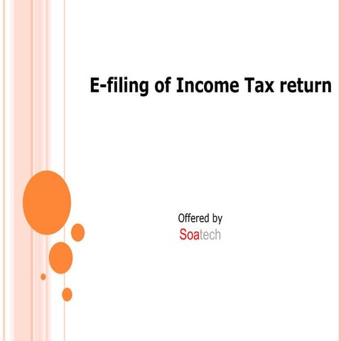 It Return Filing | PPT