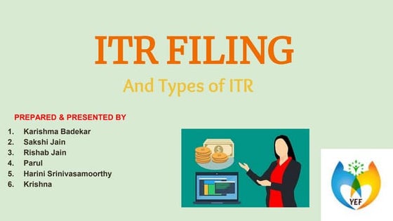 Types of ITR | PPT