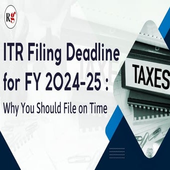 ITR Filing Deadline For Year 2025 | PDF