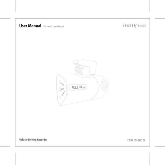 Itronics ITB-100HD User Manual | PDF | Cameras and Camcorders | Consumer Electronics
