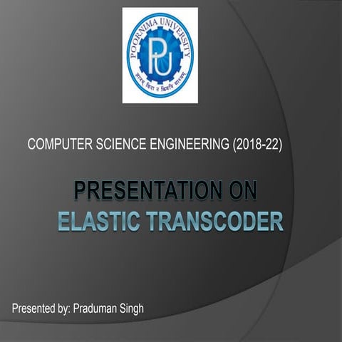 Elastic Transcoder On Aws Ppt 