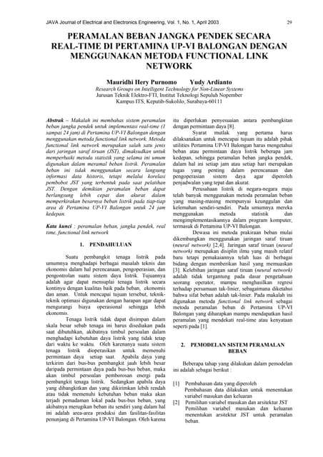 Optimalisasi pltd dengan metode lamda | PDF