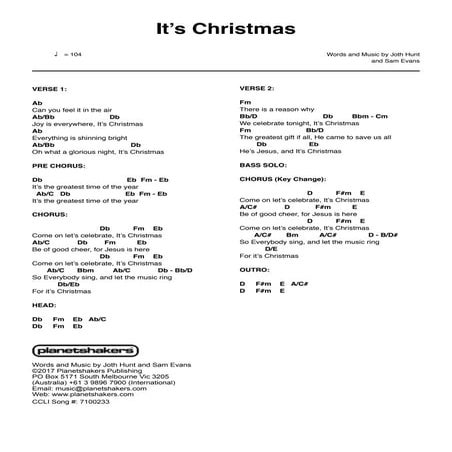 Its christmas-chart | PDF