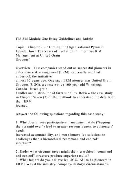 Effective ERM Implementation Case Studies | PPT