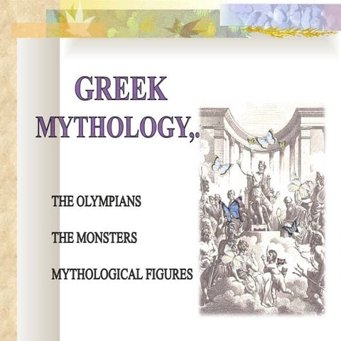 greek mythology | PPT