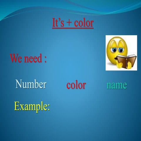 Its color | PPTX