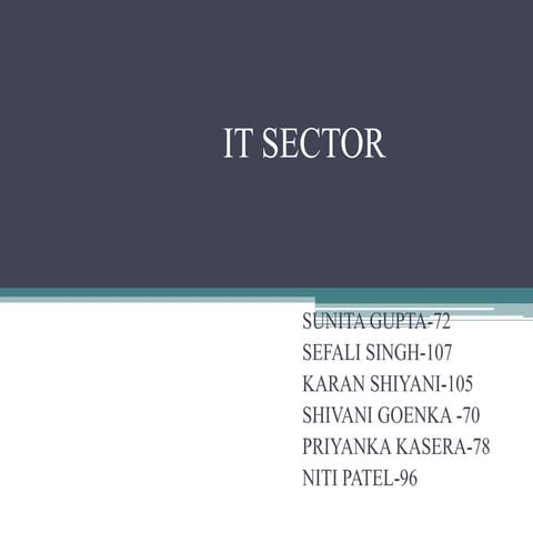 It sector | PPTX