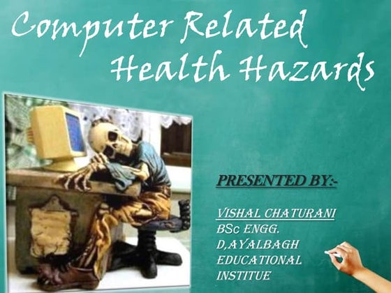 Health issues of ICT | PPT