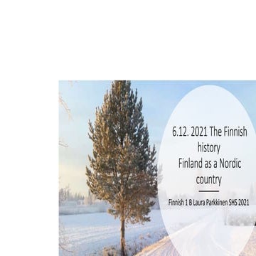 History of Finland in 5 minutes | PPT