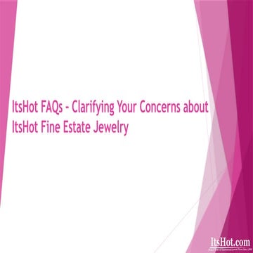 ItsHot FAQs – Clarifying Your Concerns about ItsHot Fine Estate Jewelry ...